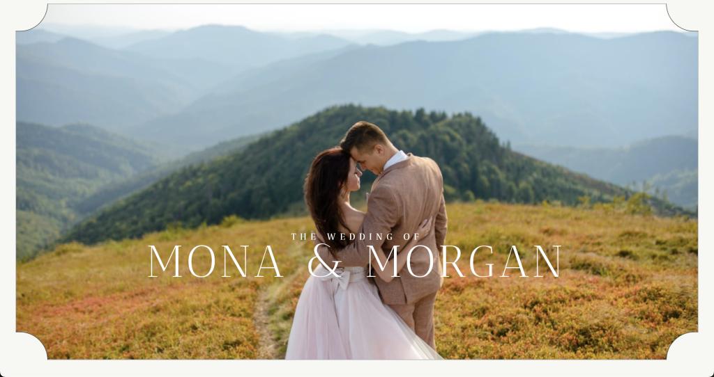 Mona & Morgan Invitation - VIVA Invites - Cyprus Online Invitation ...